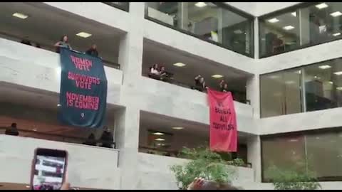 US: Stop Kavanaugh Protesters at Hart Senate Office Building, DC - Spectee