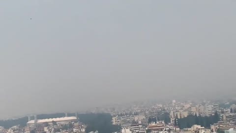 Greece: Smoke From Raging Schinos Wildfire Reaches Athens - Spectee