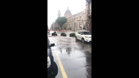 Italy: Storm Strikes Catania And Causes Severe Flooding 4 - Spectee