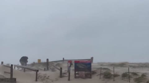 US: Nor’easter Blustering Winds Lash Coastal Massachusetts - Spectee