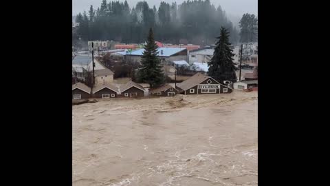 Canada: Heavy Rains Cause Flooding And Road Closures Across British ...