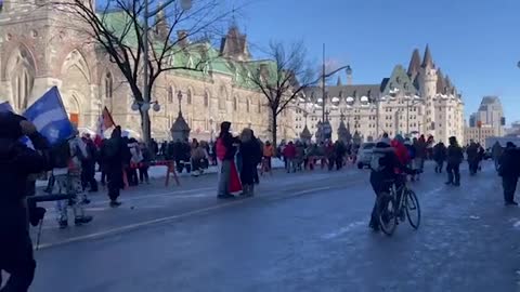Canada: Thousands Gather For Freedom Convoy Protest On Parliament Hill ...