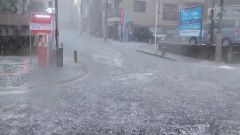 Japan: Freak Storms Pummel Kanto Region With Heavy Rain, Large-Sized ...